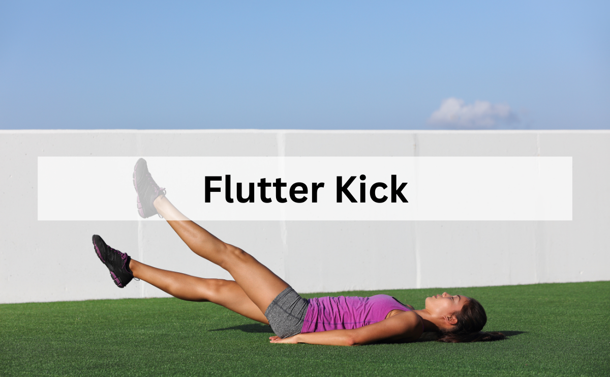 Flutter Kick: ท่าฝึกกระชับหน้าท้องและเสริมแกนกลางลำตัว